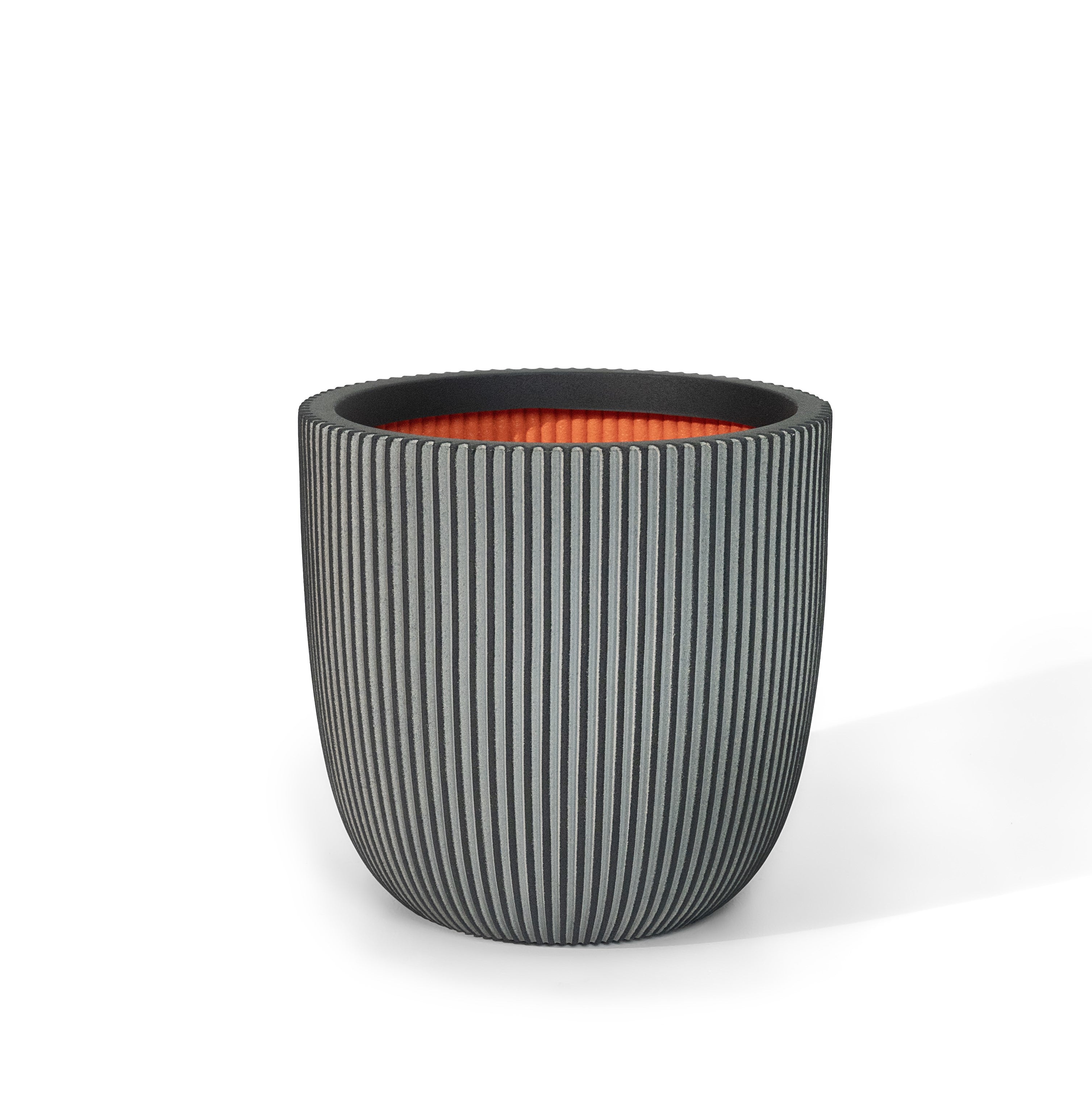 Capi Groove Anthracite – Planterpotusa